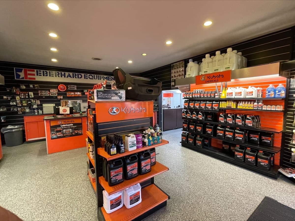 Eberhard Equipment - California Kubota’s Parts Department